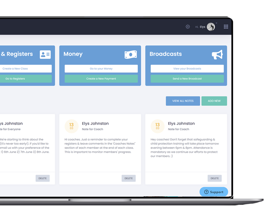 #1 Sports club management membership software – FREE Trial | Coacha