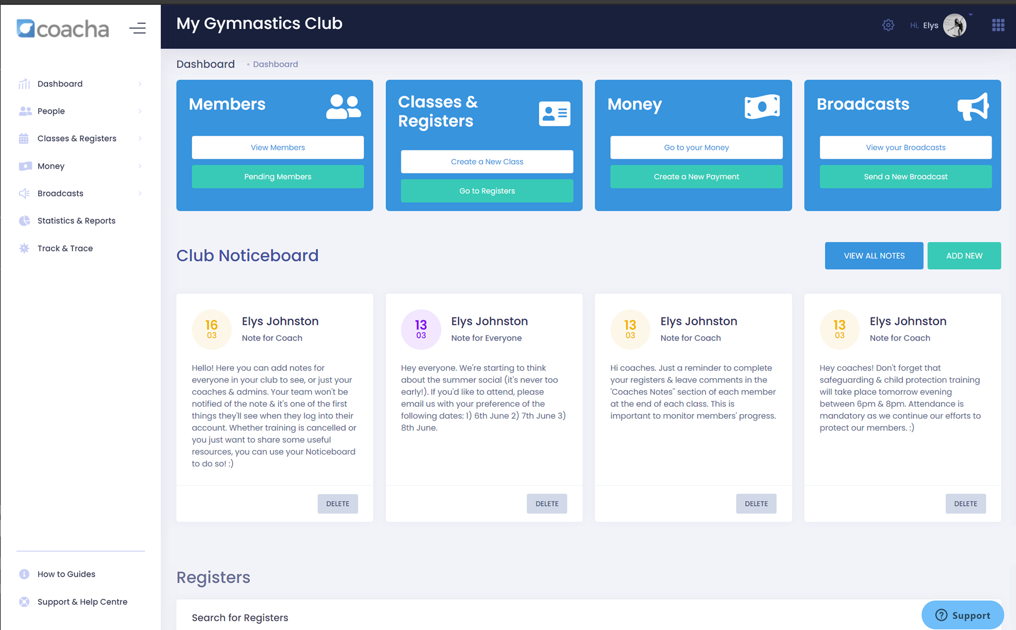 #1 Sports club management membership software – FREE Trial | Coacha